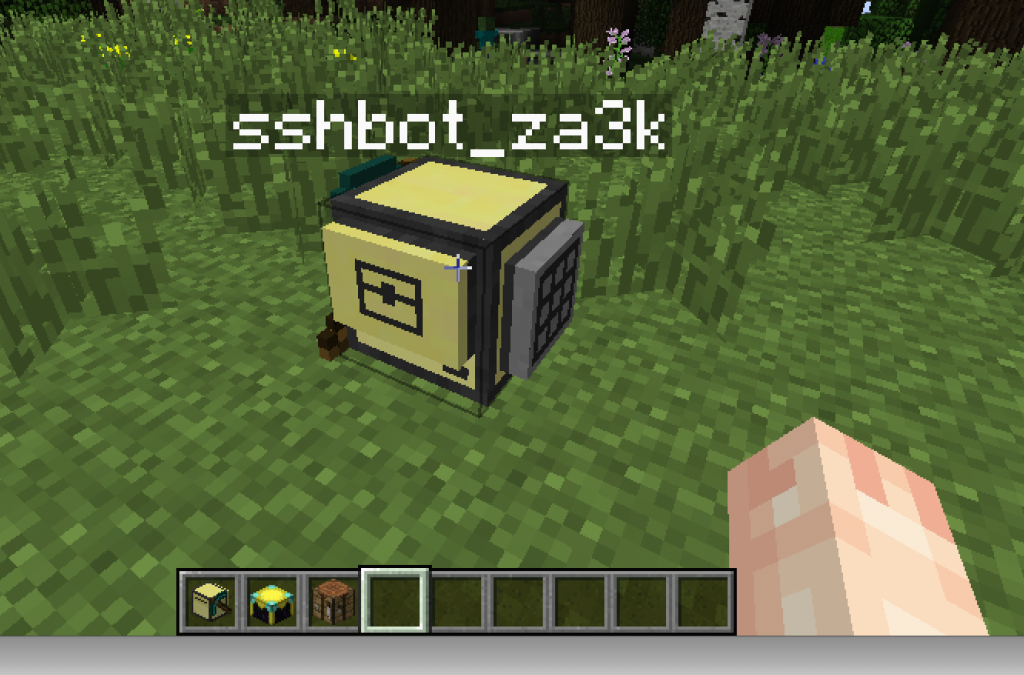 Controlling a computercraft turtle remotely